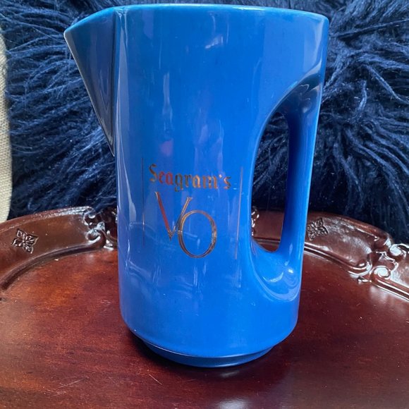 Seagrams Vintage | Dining | Vintage Seagrams Vo Canadian Whisky Blue ...